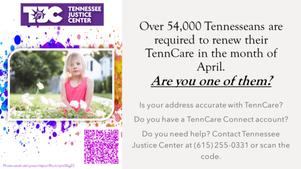 TennCare Redetermination Graphics and Posters | TNAAP